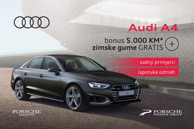 Porsche Inter Auto BH d.o.o. Sarajevo | AUDI A4 - bonus 5.000 KM*