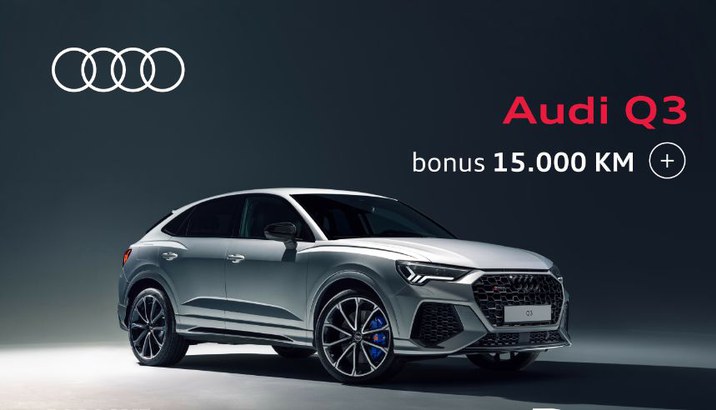 Porsche Inter Auto BH d.o.o. Sarajevo | AUDI Q3 - Bonus 15.000 KM