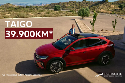 Porsche Inter Auto BH d.o.o. Sarajevo | Volkswagen Taigo za samo 39.900KM*